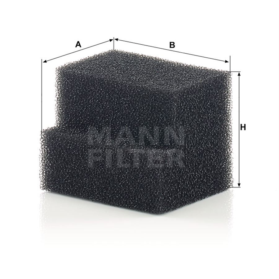 Filtro, ventilación bloque motor MANN LC 5008
